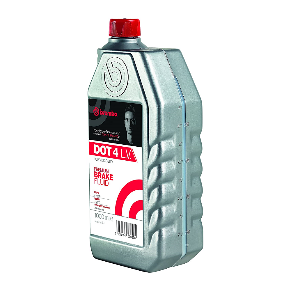 brembo DOT 4 Low Viscosity Premium Brake Fluid