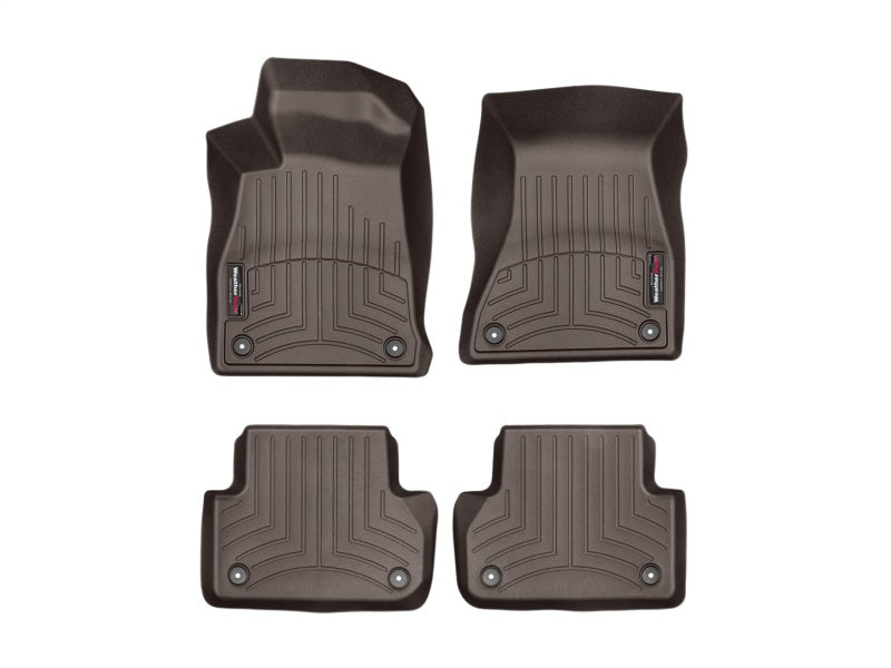 WeatherTech FloorMat Cocoa - 2019-2020 Audi S4 Premium