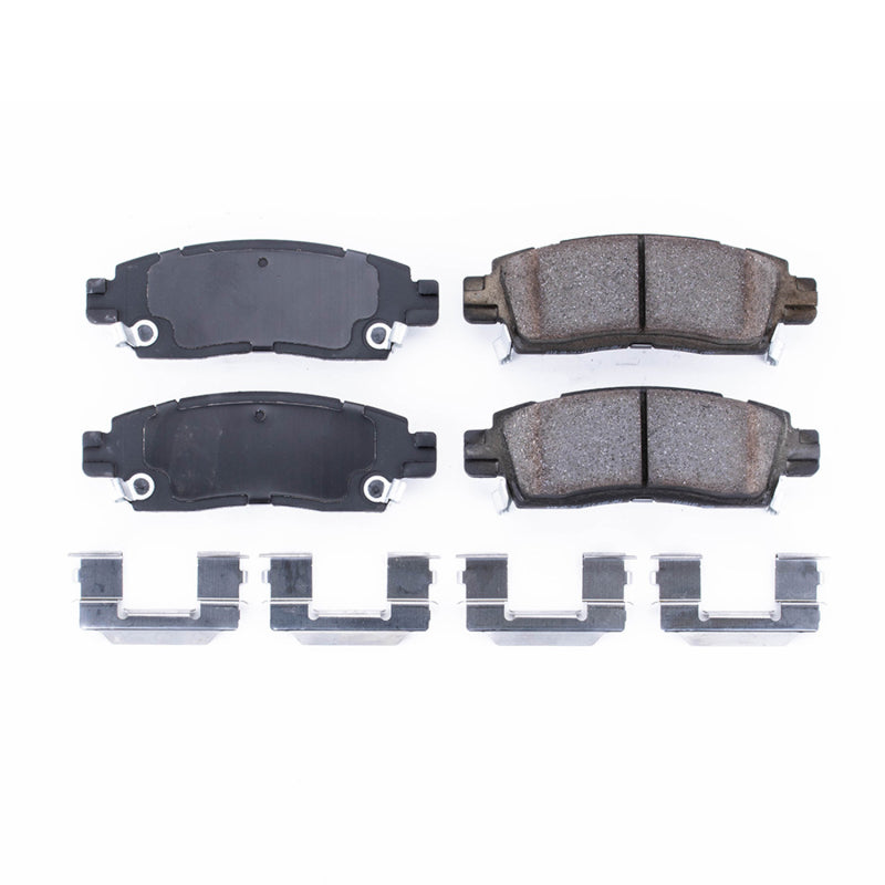 PowerStop 08-17 Buick Enclave Rear Z17 Evolution Ceramic Brake Pads w/