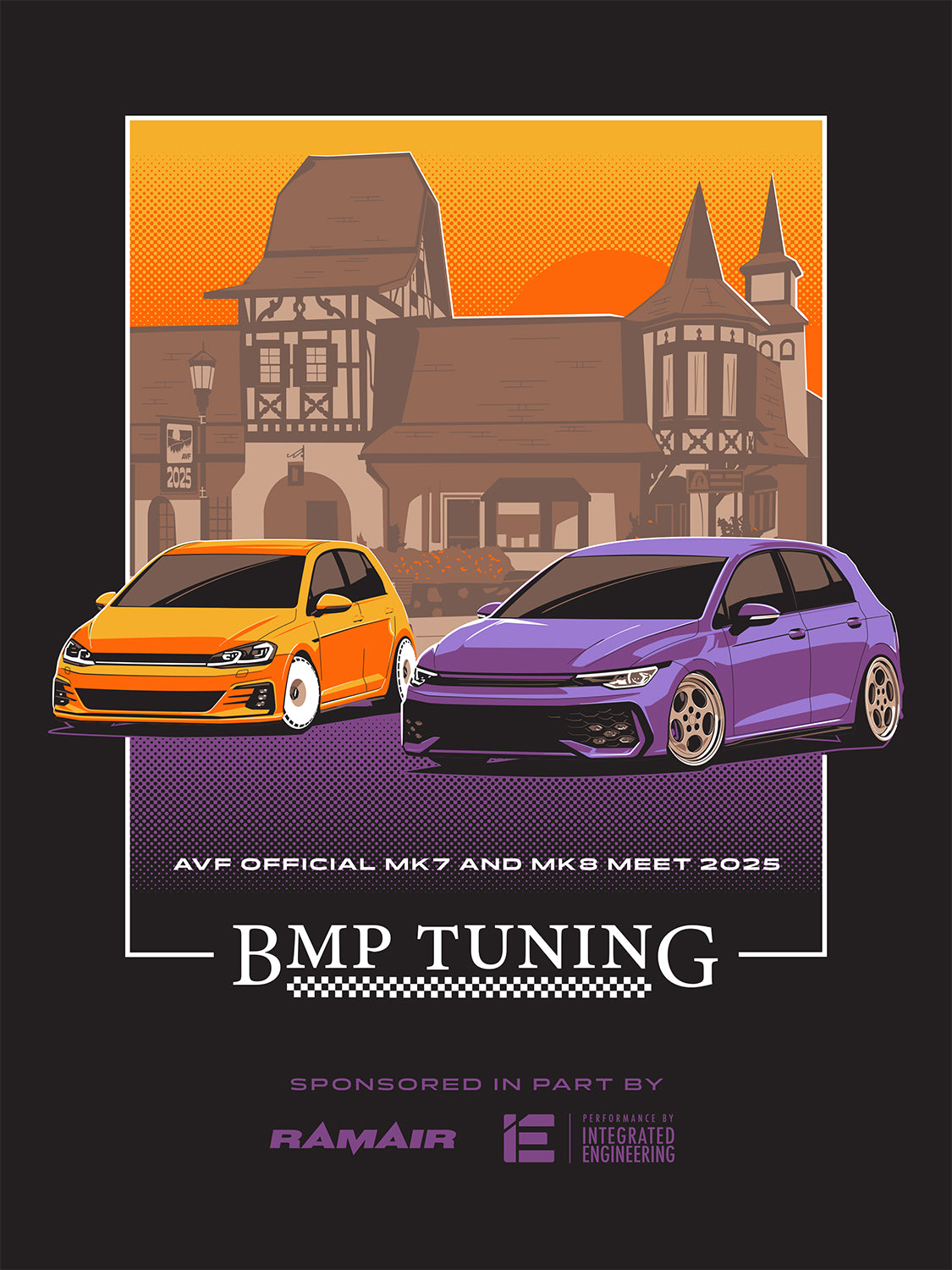 BMP Tuning AVF MK7/MK8 Meet Poster Limited Run