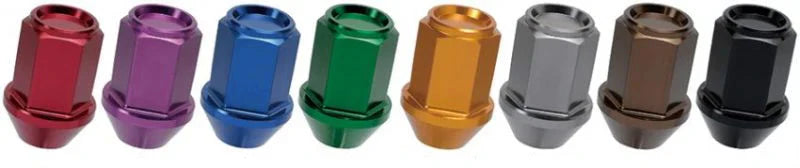 Project Kics 12x1.25 Leggdura Racing Lug Nuts - Gunmetal w/Laser Logo