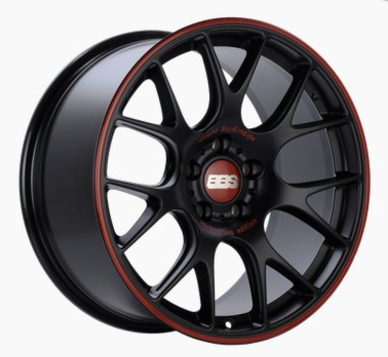BBS CH-R Nurburgring Edition 19x8.5 5x120 ET32 PFS Black/Red Wheel - 8
