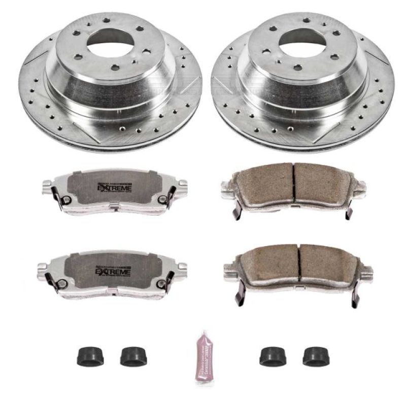 PowerStop 04-07 Buick Rainier Rear Z26 Street Warrior Brake Kit