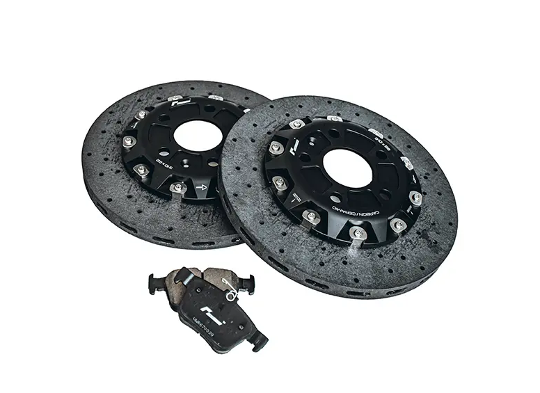 Racingline Stage 3+ VWR Carbon Ceramic Rear Rotor Conversion - VW/Audi