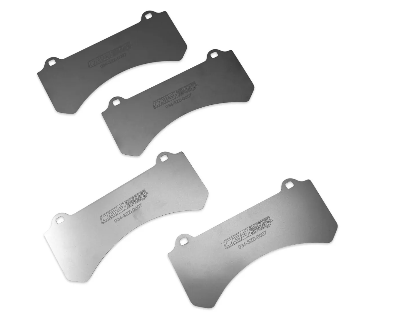 034Motorsport Titanium Brake Pad Shim Kit For RS+ Big Brake Package