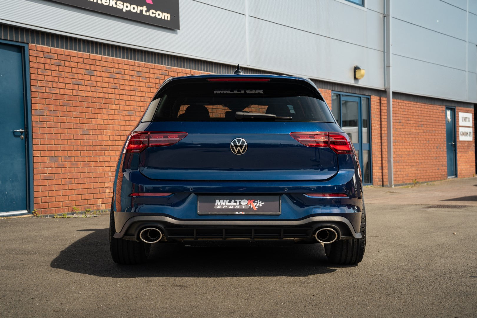 Milltek Catback Exhaust System MK8 GTI With Clubsport Rear Diffuser