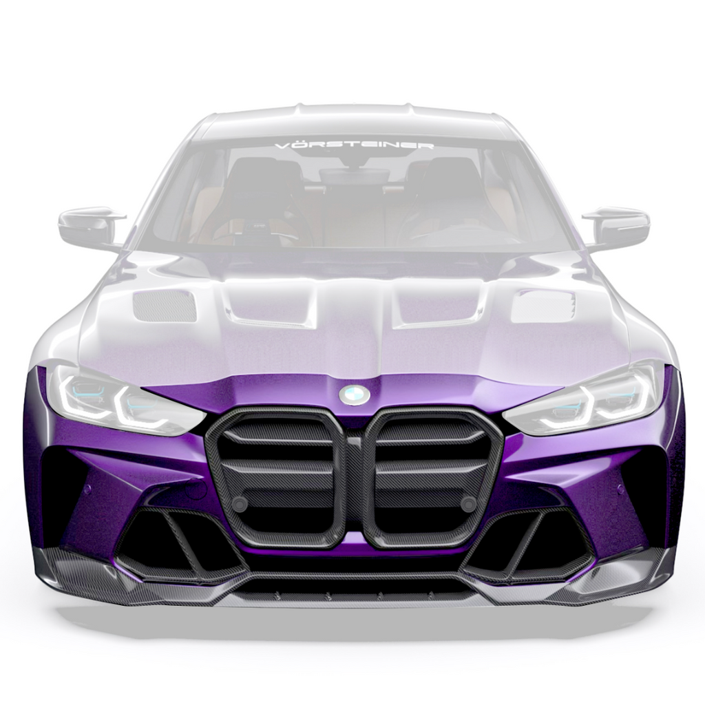 Vorsteiner - GTS-V BMW G8X M3 | M4 Carbon Fiber Aero Front Bumper ...