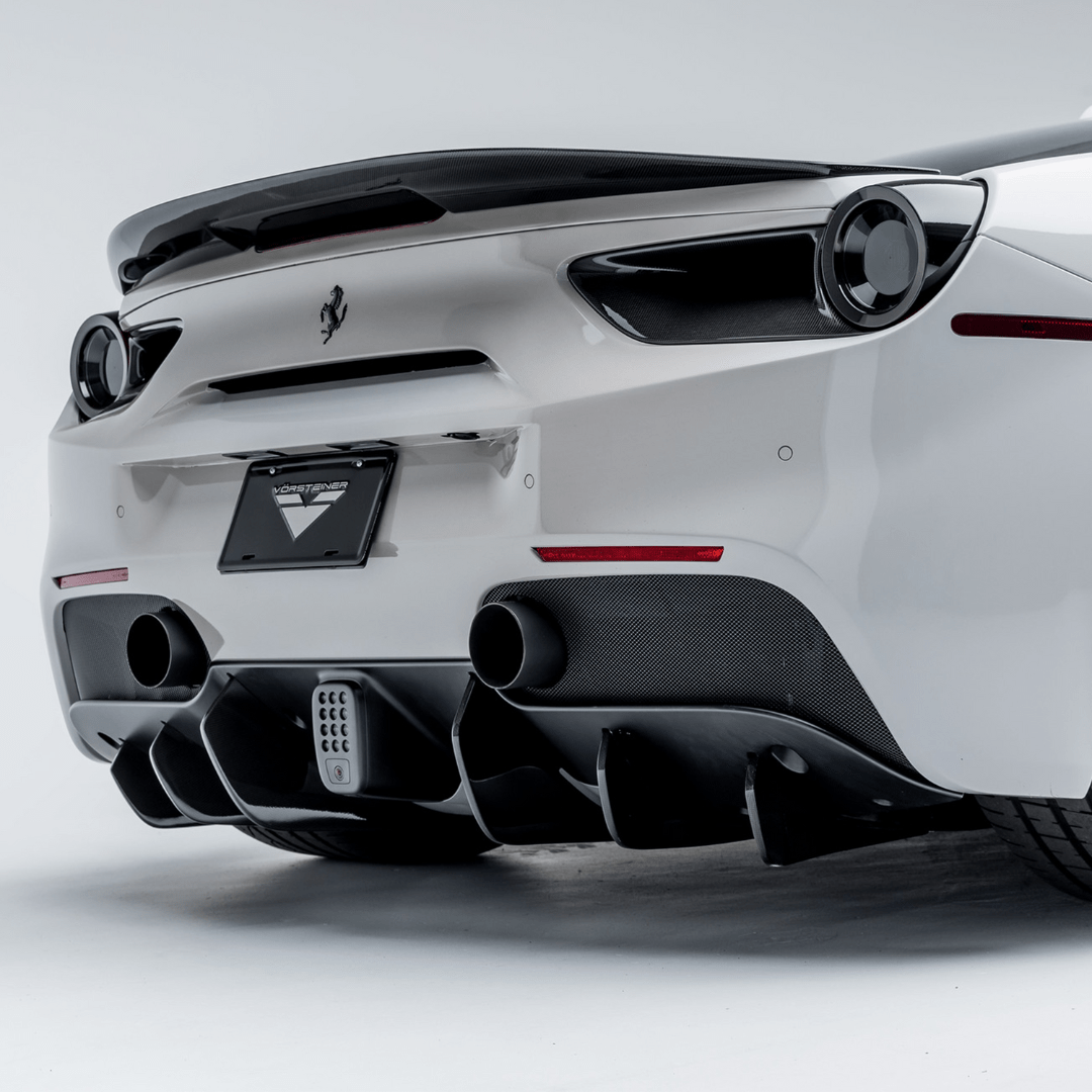 Vorsteiner - Ferrari 488 Diavolo Carbon Fiber Rear Diffuser Fins (set